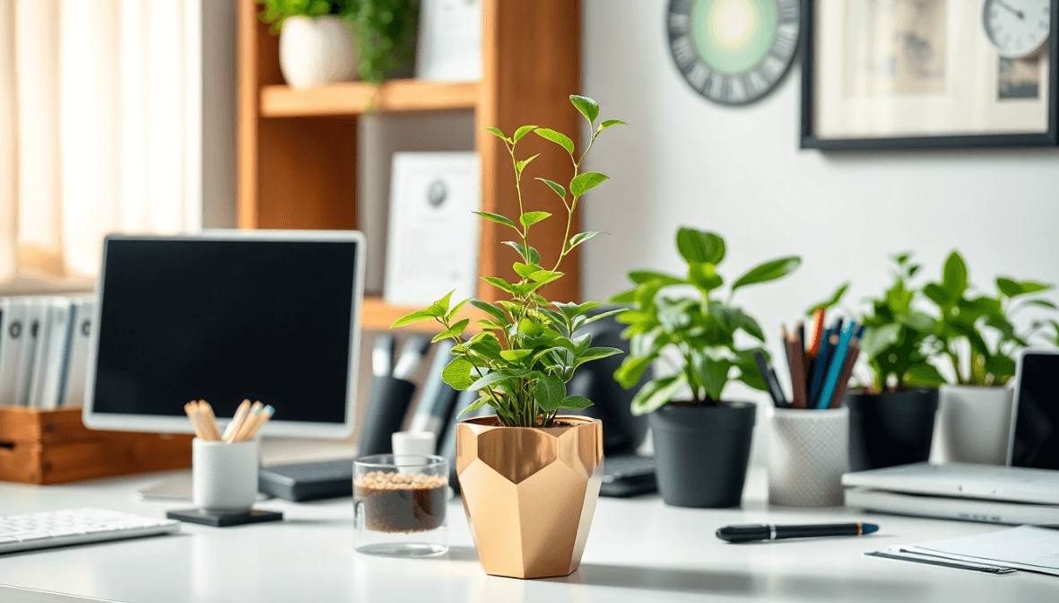 16 Indoor Plants for Office Desk: Your Workspace Decor Revolution 2025