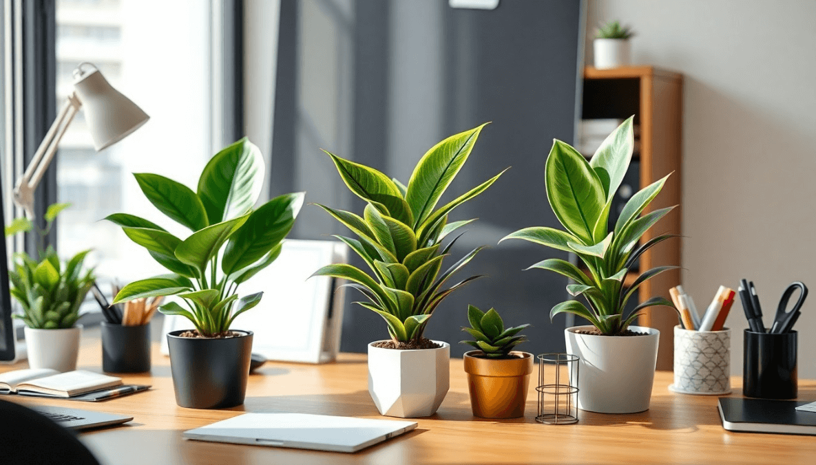 16 Indoor Plants for Office Desk: Your Workspace Decor Revolution 2025