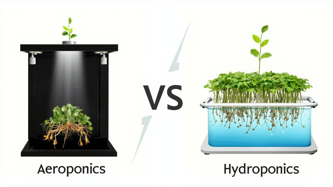 Aeroponics vs Hydroponics: What's the Difference and Which Is Better?